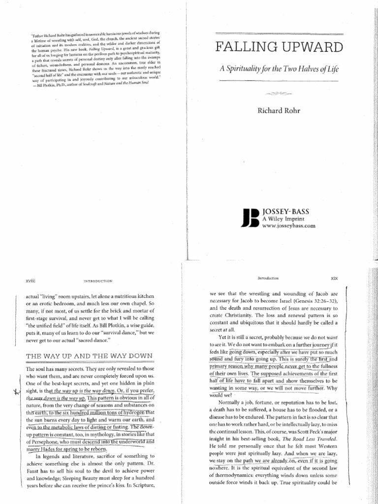 Falling Upward by Richard Rohr | PDF