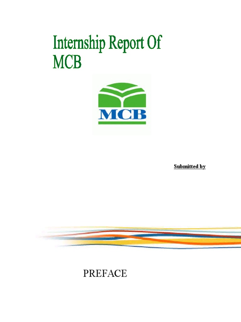 MCB Report For All Students | PDF | Letter Of Credit | Cheque