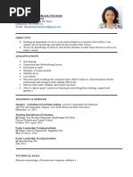 Senior High Teacher Bionote Example | PDF | Educational Stages | Teachers