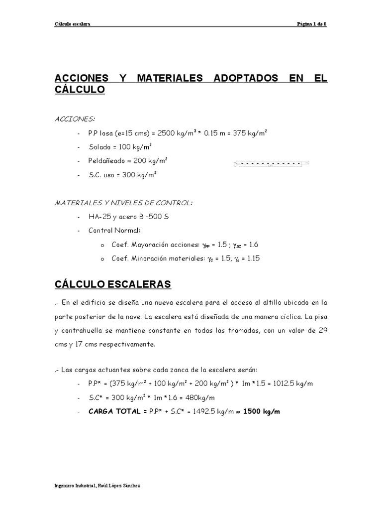 Escaleras | PDF | Ingeniería estructural | Ingeniería