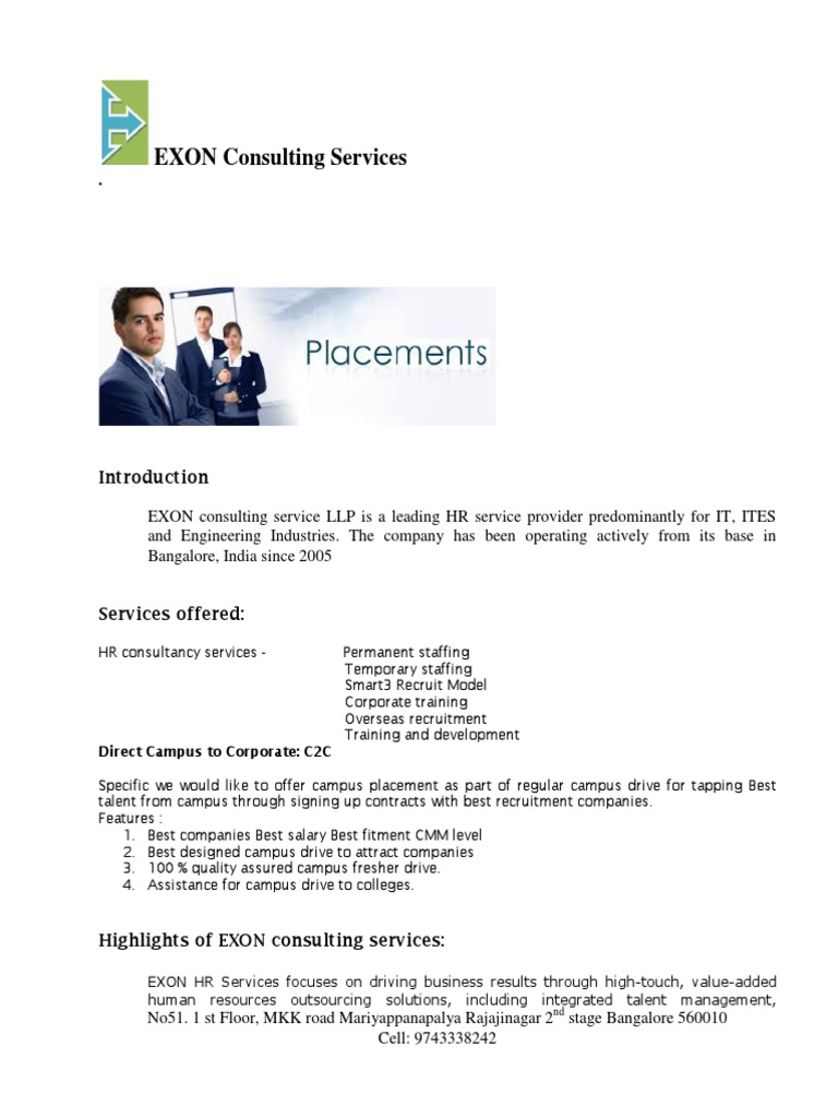 HR Services Profile | PDF | Recruitment | Human Resources