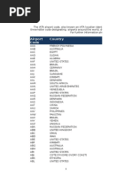 UK Iata Codes | PDF
