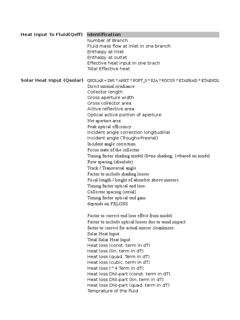 Ebsilon Solar Calculation | PDF