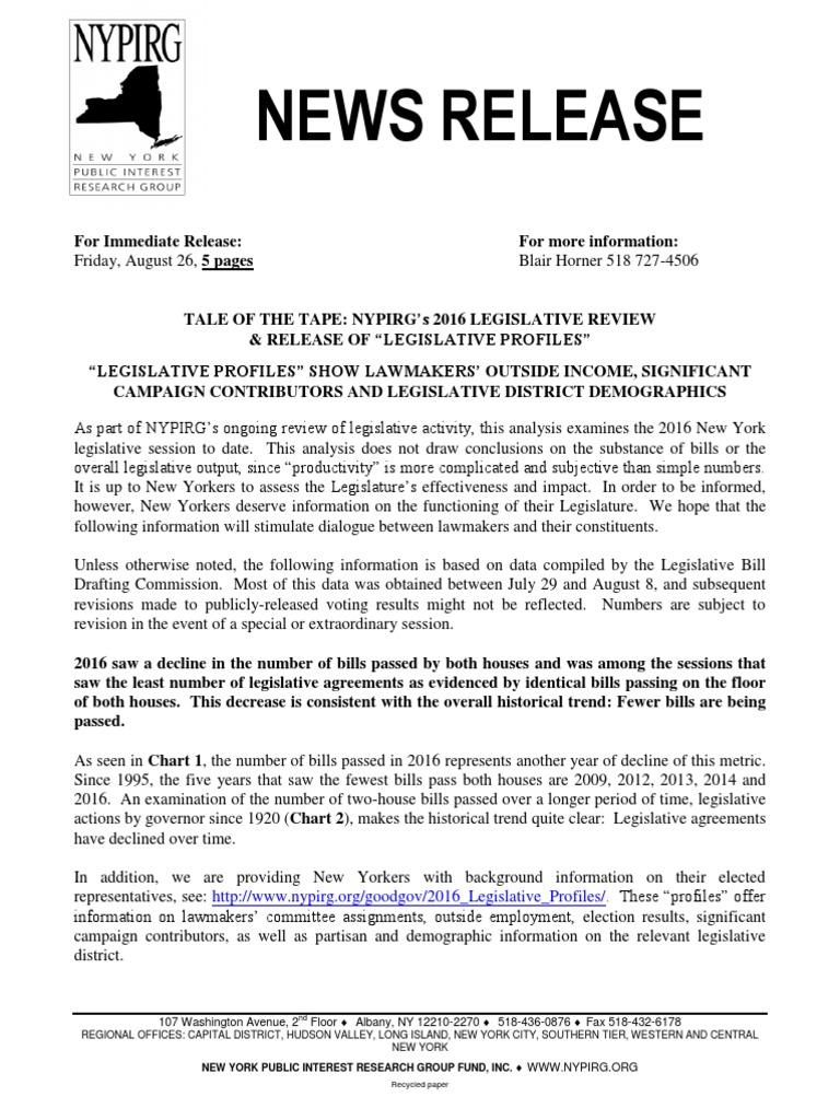 2016 Legislative Review Final | PDF | Veto | Constitutional Amendment
