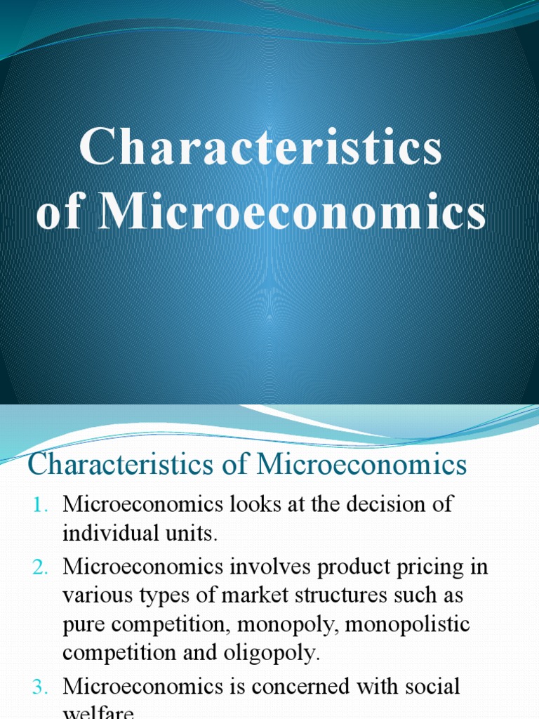 Characteristics of Microeco | PDF