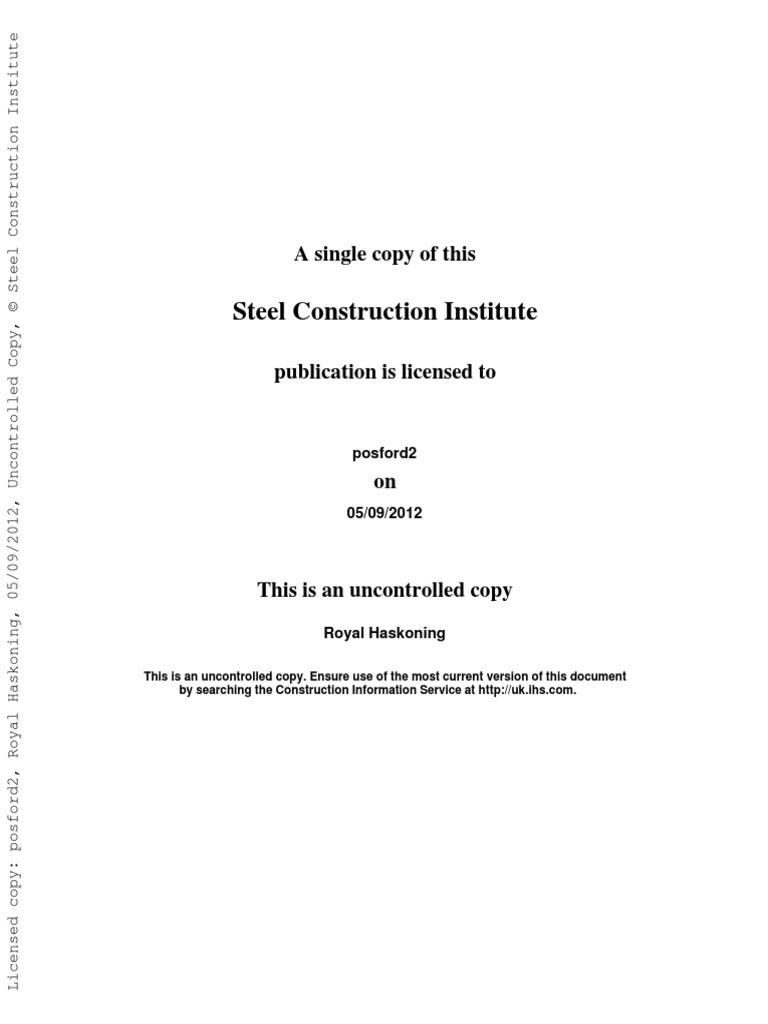 P142 Composite Column Design To EC4 | PDF | Business