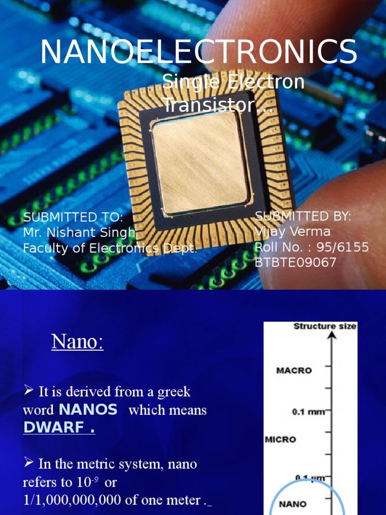 Introduction to Nanoelectronics | PDF | Nanotechnology | Field Effect ...