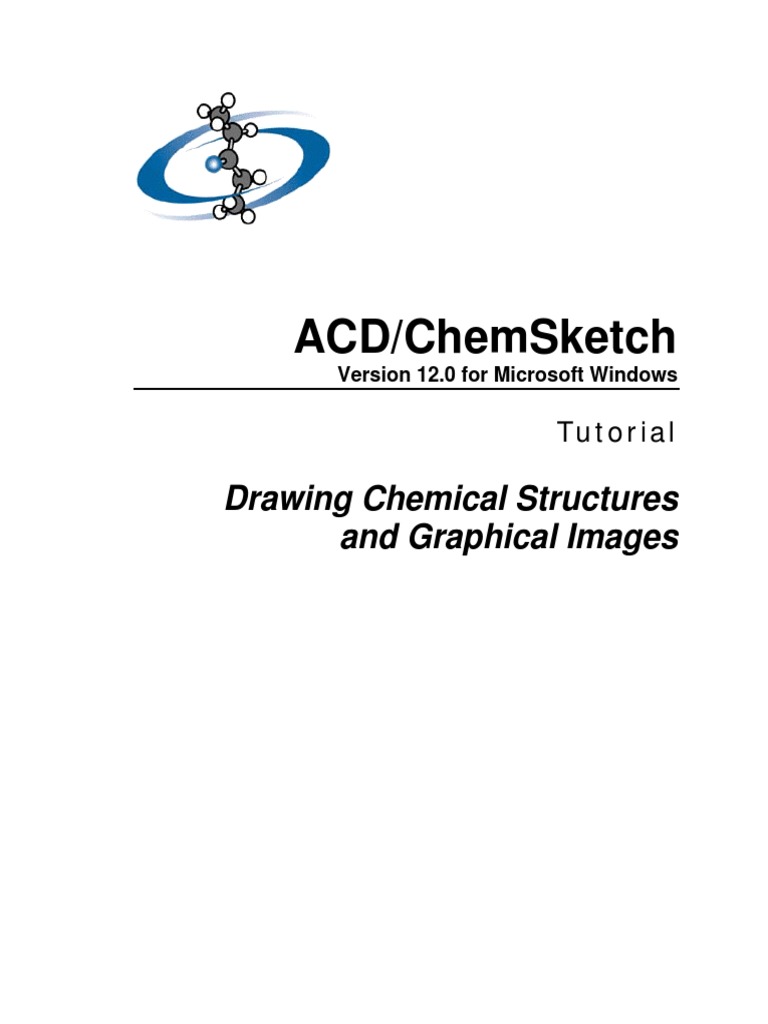 ACD ChemSketch 12 Tutorial PDF | PDF | Internet | Menu (Computing)