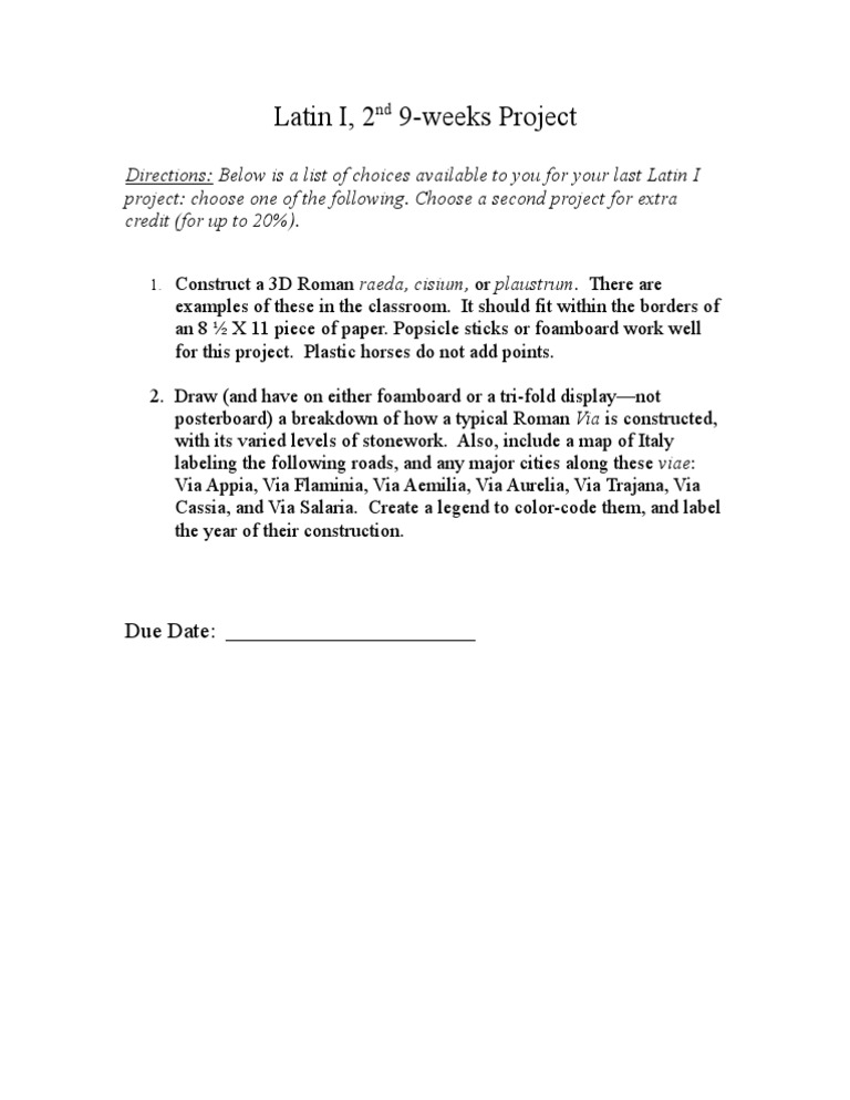 Roman Raeda Project Options | PDF