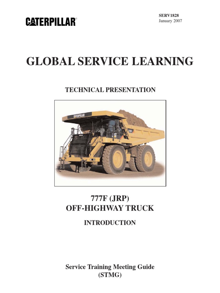 777F Manual | PDF | Transmission (Mechanics) | Truck