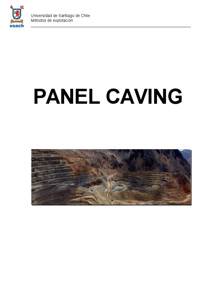 Panel Caving | Minería | Industrias