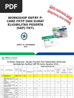 Langkah Pembuatan Rujukan TACC Di Aplikasi P CAre | PDF