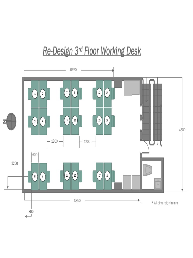 Re-Design 3 Floor Working Desk | PDF