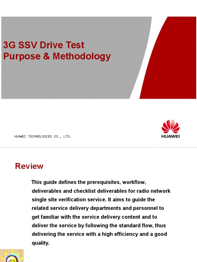 3G SSV DT Purpose and Process | PDF | High Speed Packet Access ...