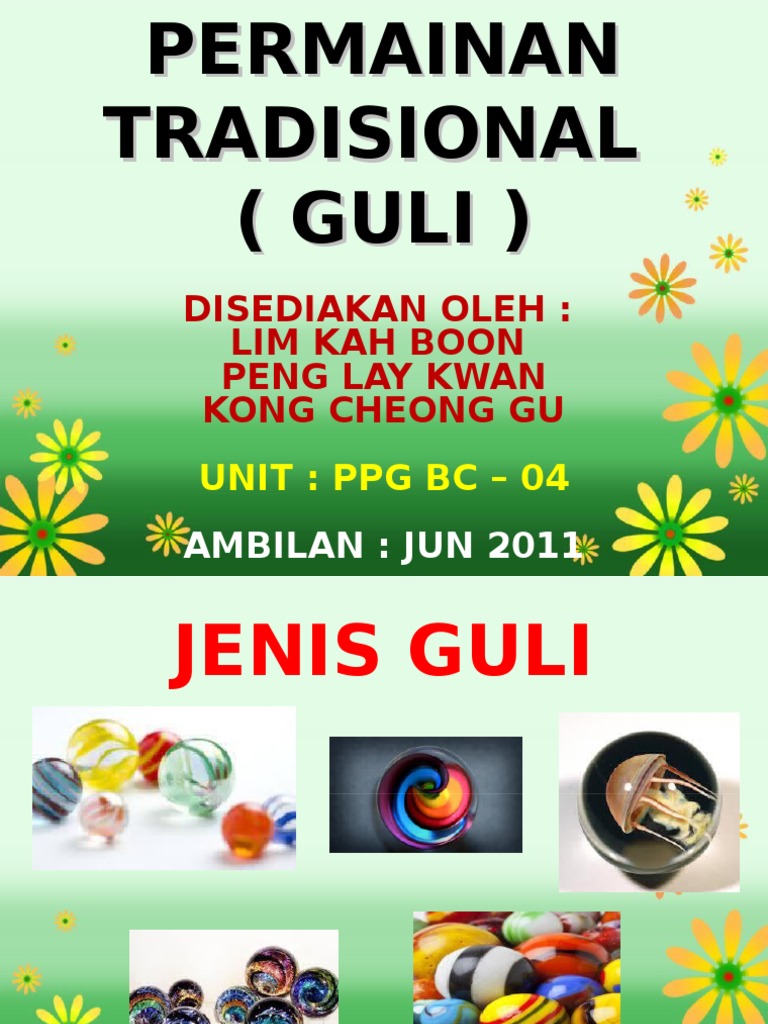 Permainan Guli | PDF