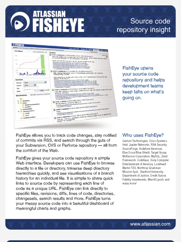 FishEye Product Overview | PDF | Web Software | Computer Programming Tools