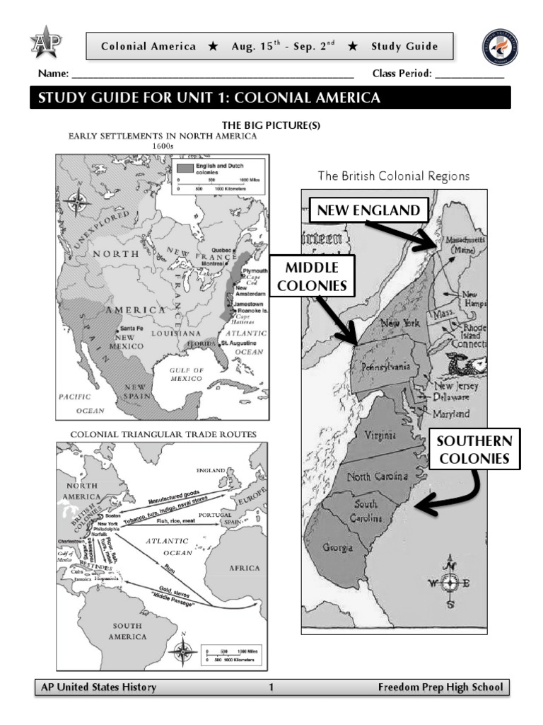 sg01 Colonial America | PDF | Colonial History Of The United States ...