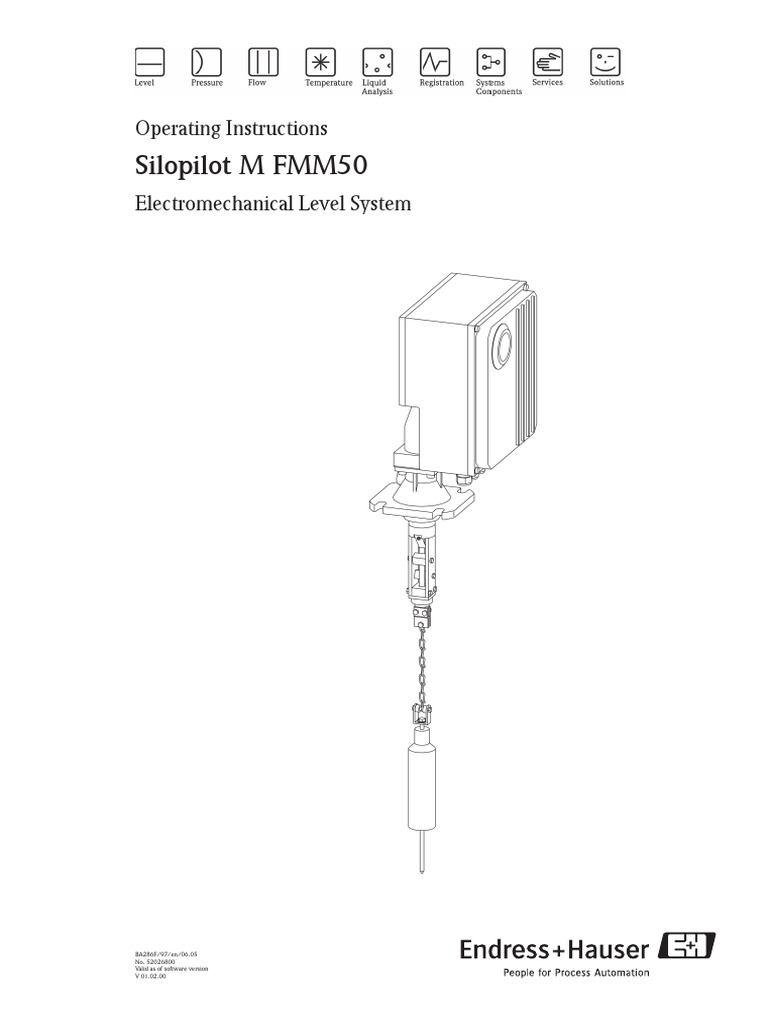Silo Pilot FMM50 Manual Eng | PDF | Relay | Electrical Wiring