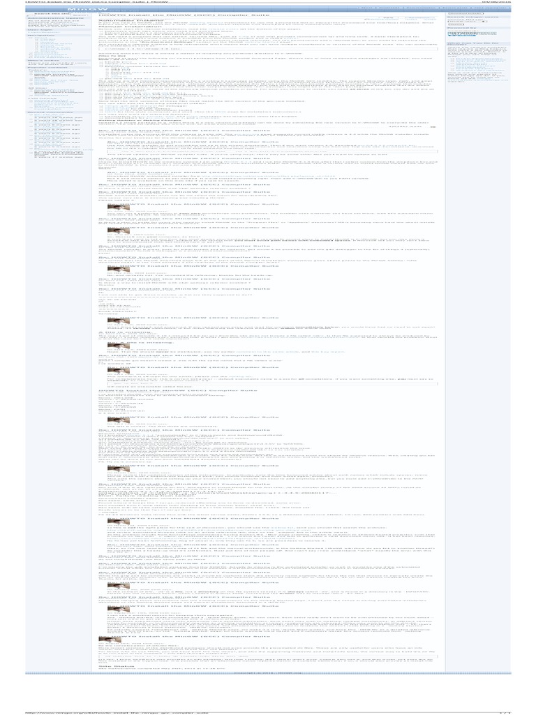 HOWTO Install The MinGW (GCC) Compiler Suite MinGW | PDF | Library (Computing) | Command Line ...