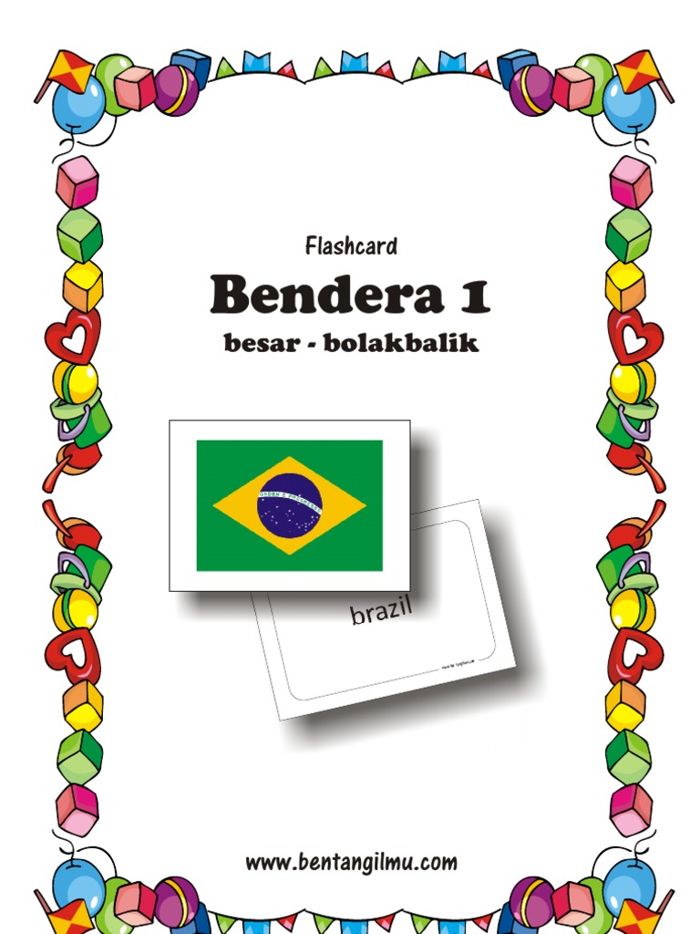 Flashcard Bendera Negara-Negara Dunia | PDF
