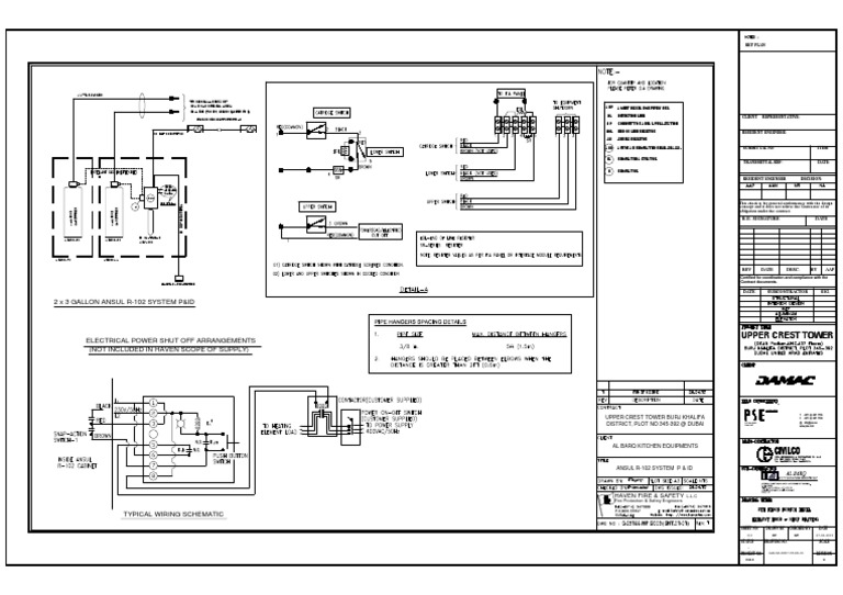 003-Ansul R-102 System P & I D-P&ID | PDF