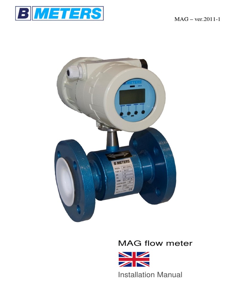 154 Manual MAG Flow Rate ENG | PDF | Flow Measurement | Gallon