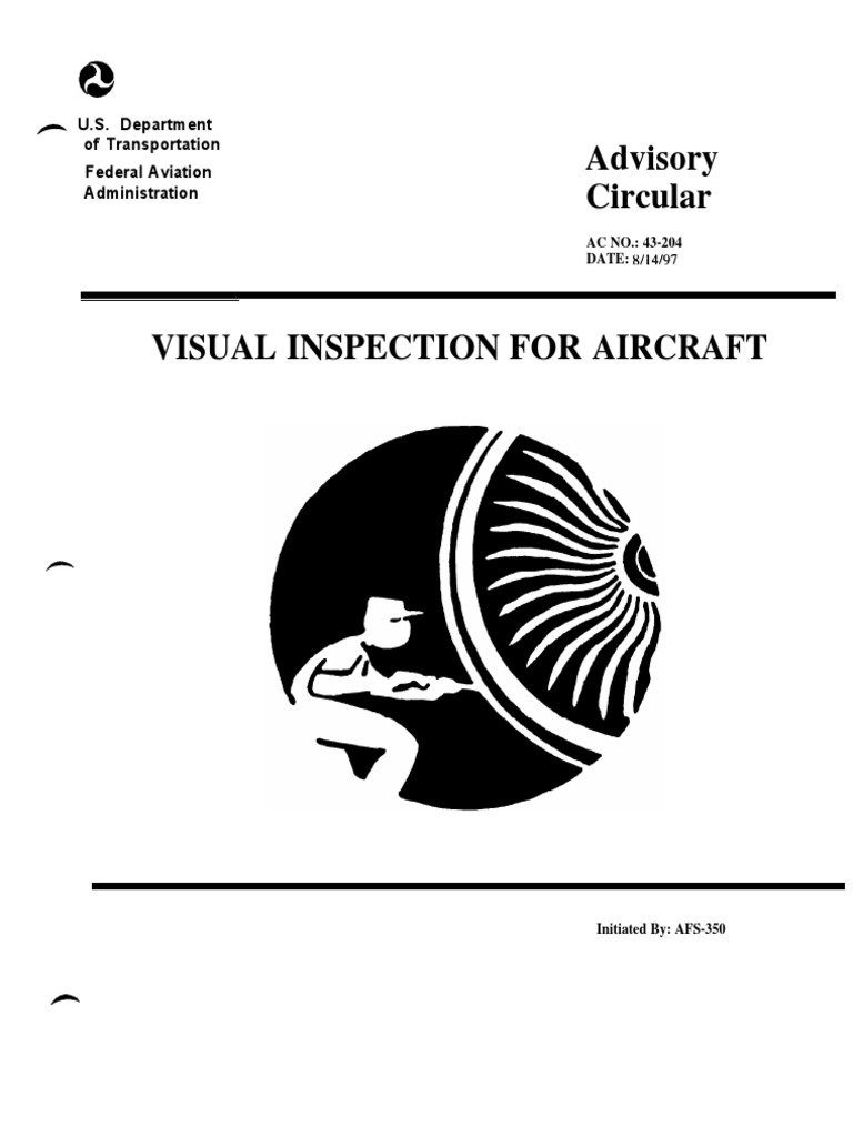 Visual Inspection For Aircraft | PDF | Corrosion | Lighting