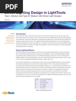 Street Light Pole Distance and Wattage Calculations | PDF | Street ...