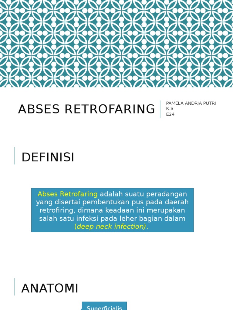 Abses Retrofaring | PDF