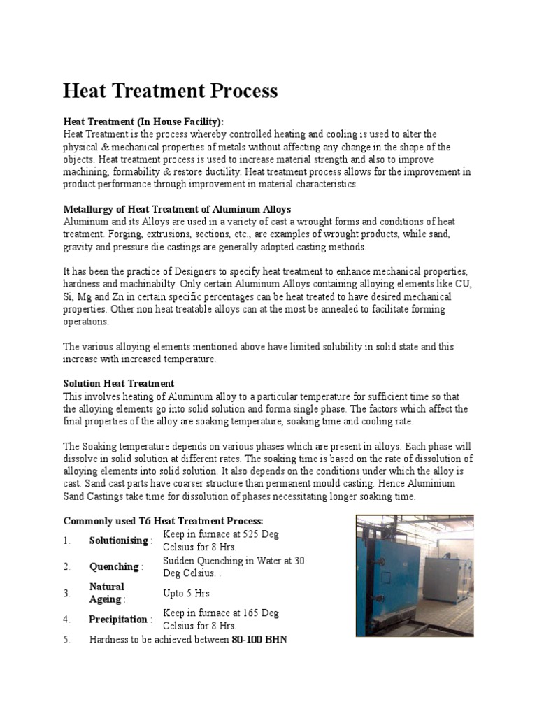 Heat Treatment | PDF | Heat Treating | Alloy