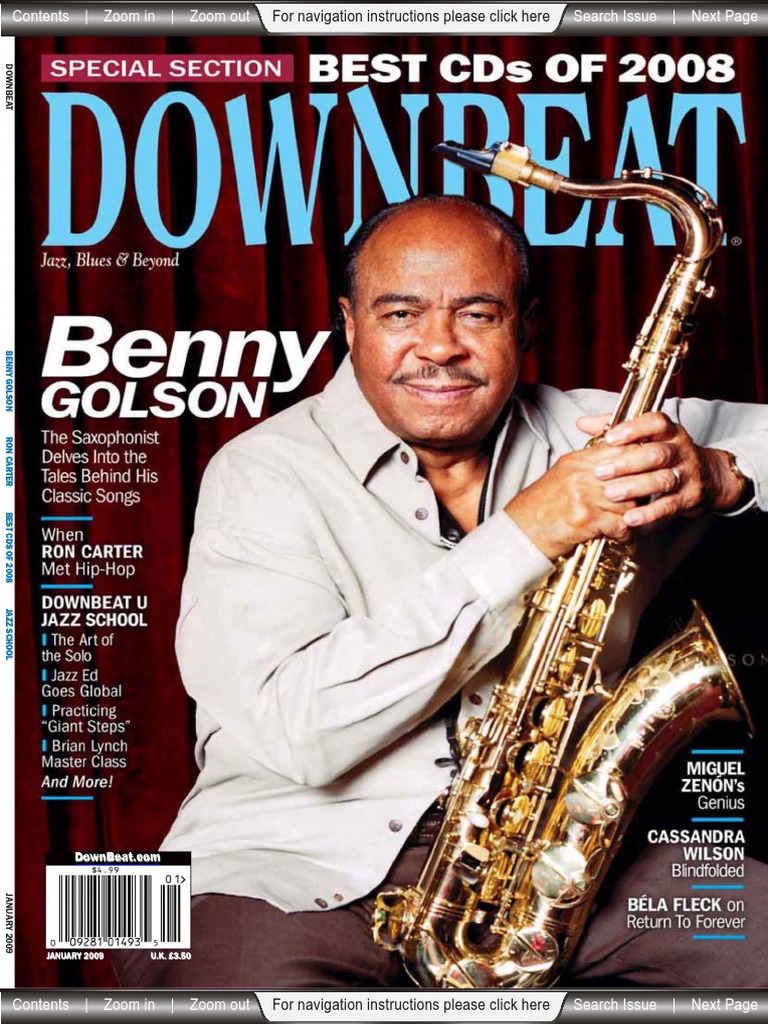 Downbeat Magazine | PDF | Jazz | American Styles Of Music