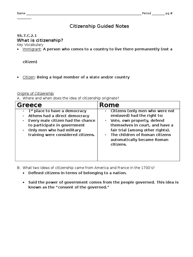 Citizenship and Naturalization Guide | PDF | United States Nationality ...
