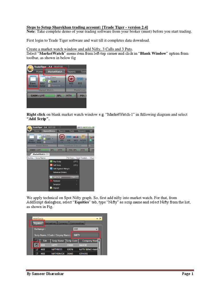 ShareKhan Setup | Download Free PDF | Computer Keyboard | Chart