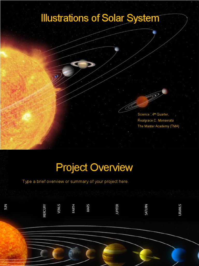 Solar System Illustrations Overview | PDF | Science & Mathematics