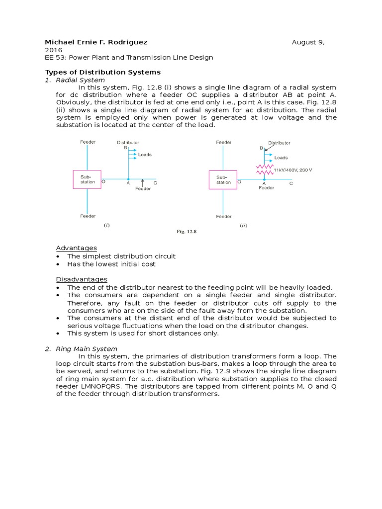 Distribution Systems | PDF | Electric Power Distribution | Electrical ...