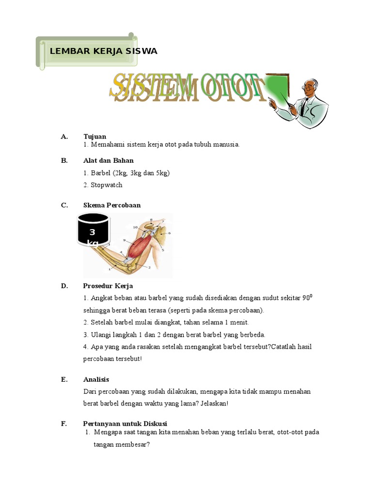 Lks Sistem Otot | PDF