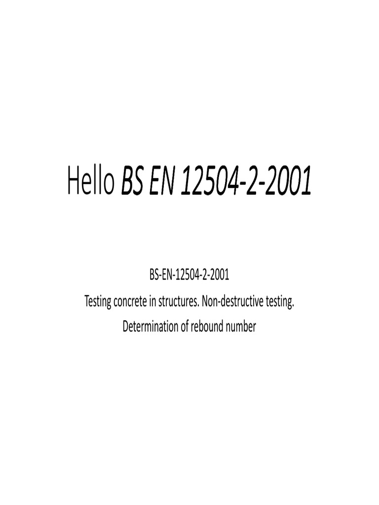 BS en 12504-2-2001 PDF | PDF