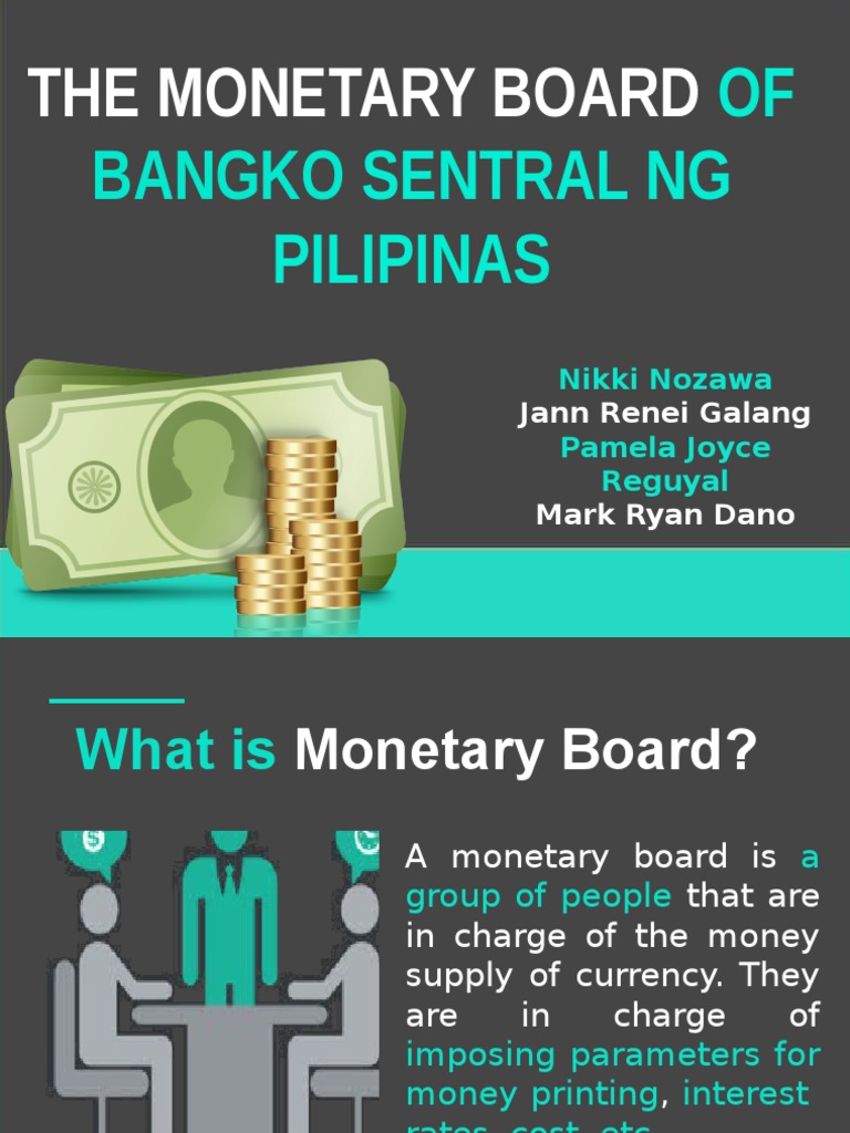 Monetary Board | PDF | Economies | Government