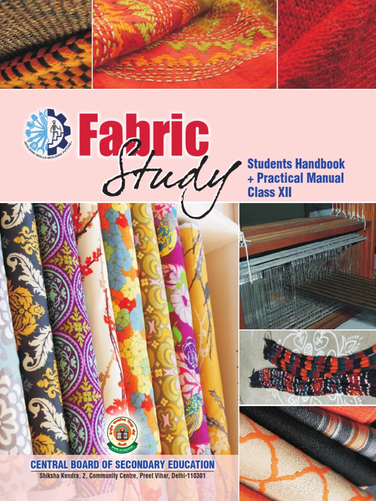 Fabric Study - (Textbook + Practical Manual) XII | Knitting | Yarn