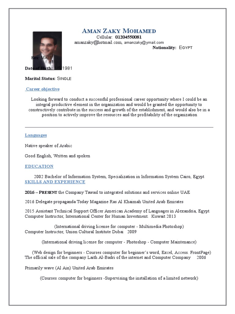 Aman Mohamed | PDF | United Arab Emirates | Internet
