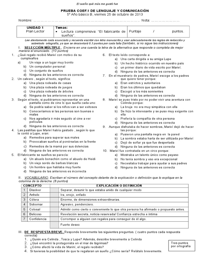 El Fabricante De Sueños Pdf