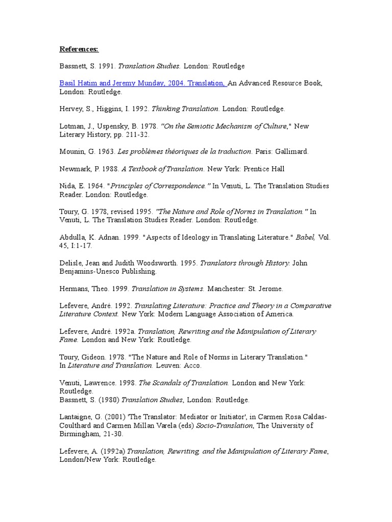 References From Thesis | PDF | Language Arts & Discipline | Classics