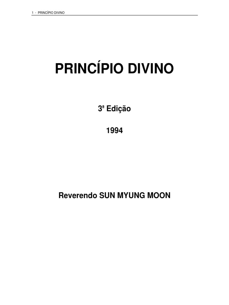 Principio Divino PDF | PDF | Deus | Science