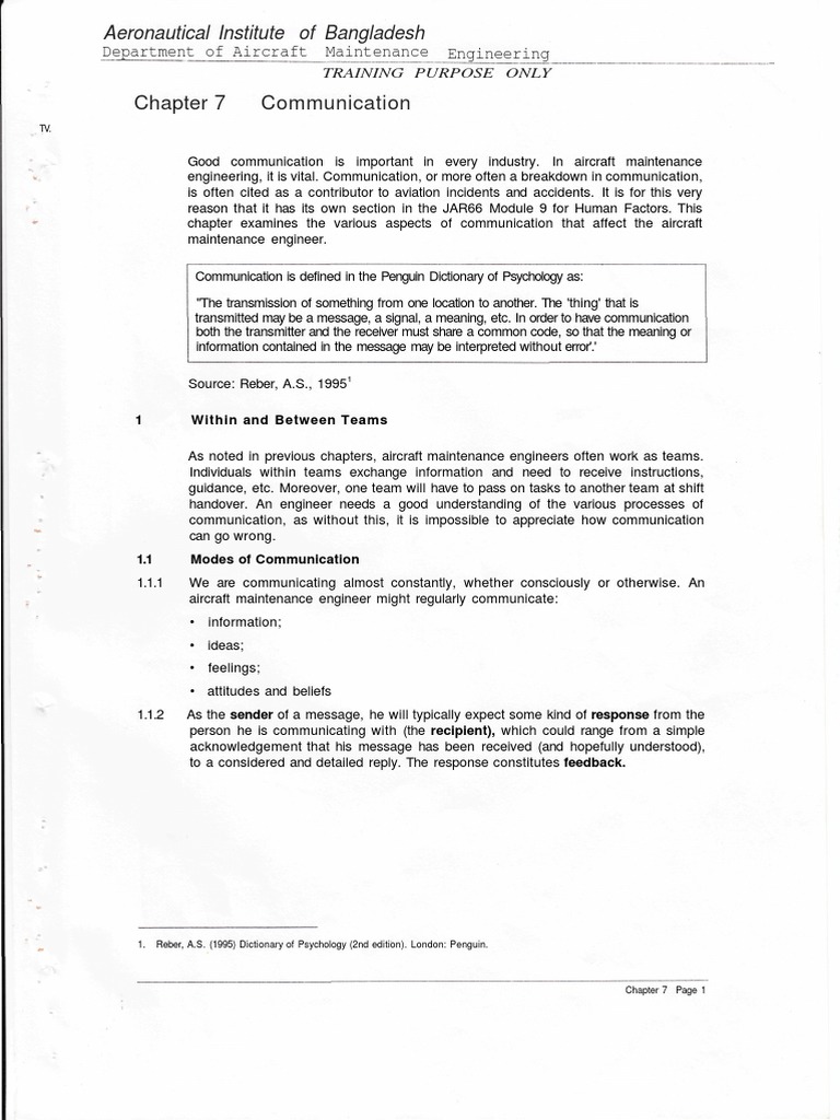 Chapter - 7 Communication | PDF | Nonverbal Communication | Communication