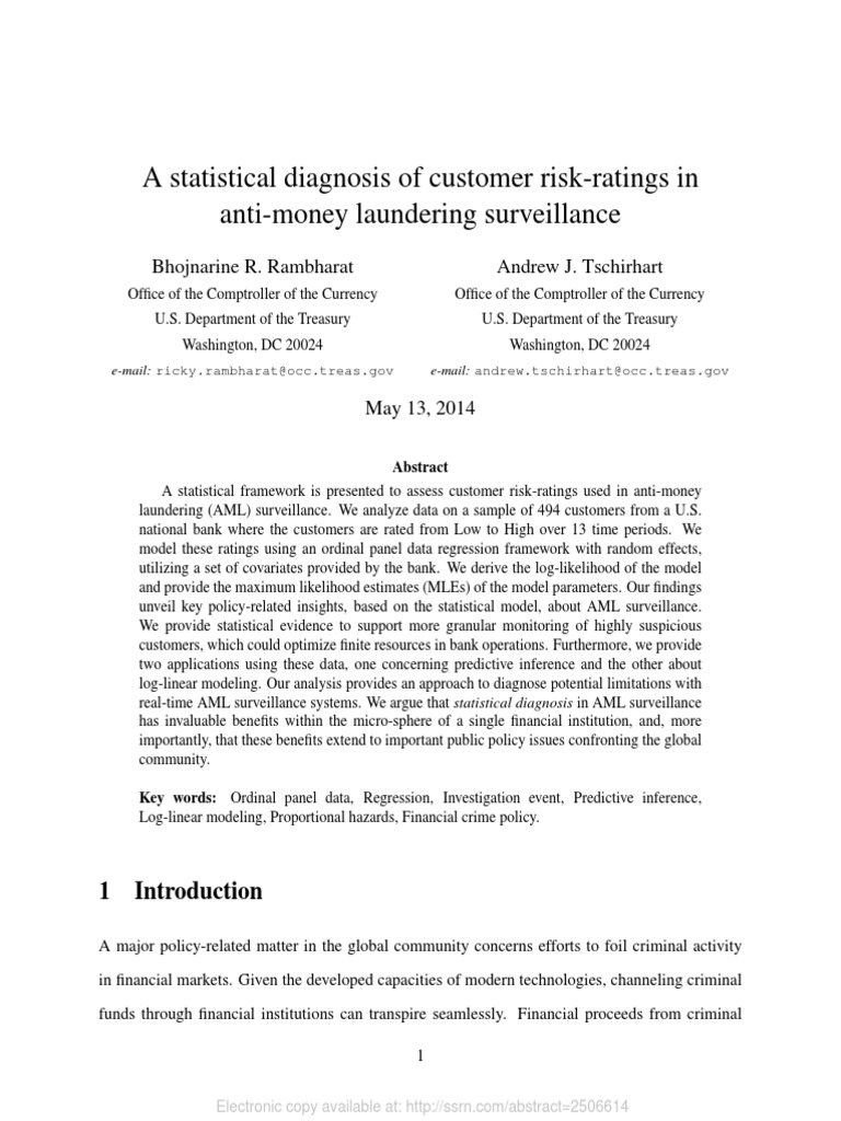 AML Statistics | PDF | Money Laundering | Financial Action Task Force ...