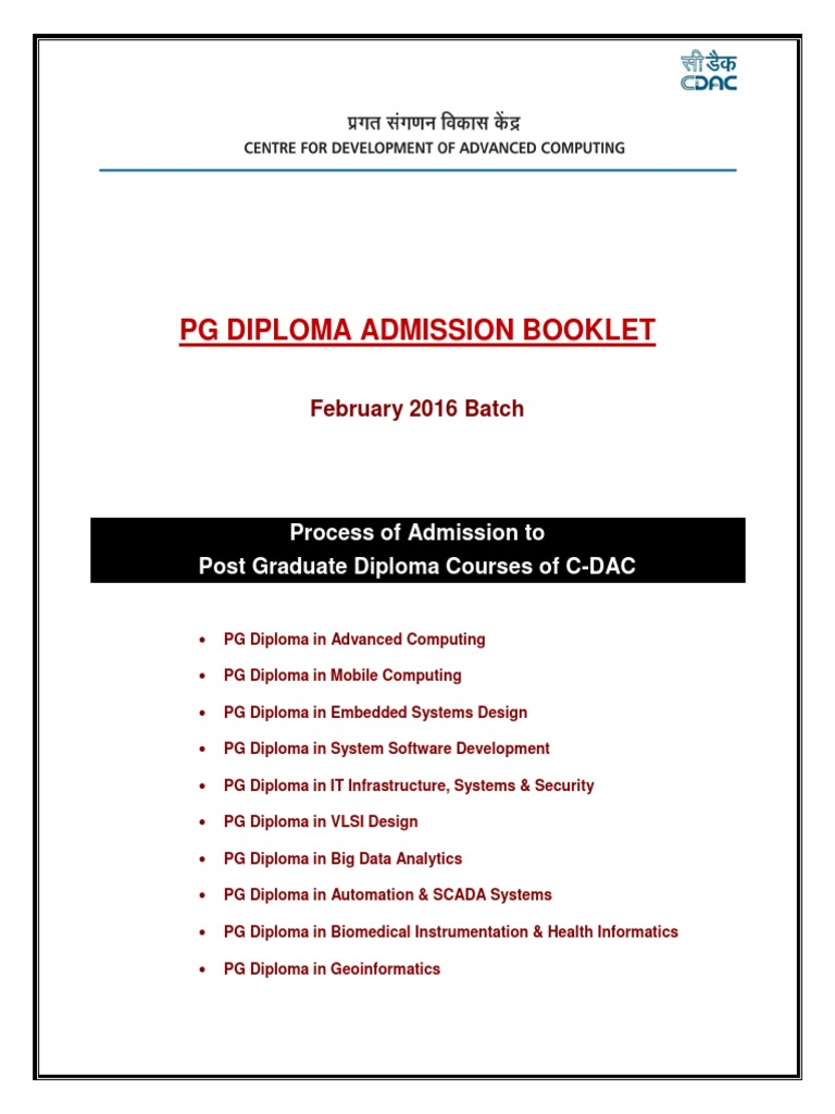 Admission Booklet | PDF | University And College Admission ...