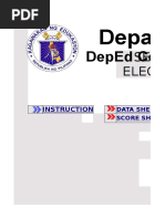 Electronic Class Record Guide for Grades 1-10 | PDF