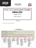 CURRICULUM GUIDE - English Grades 7-10 CG PDF | PDF | Reading ...