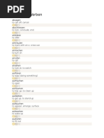 German Medical Vocabulary Guide | PDF