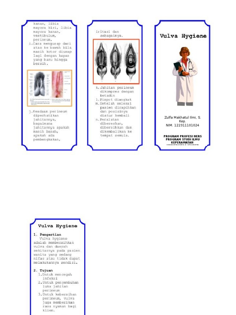 Leaflet Perineal Care | PDF